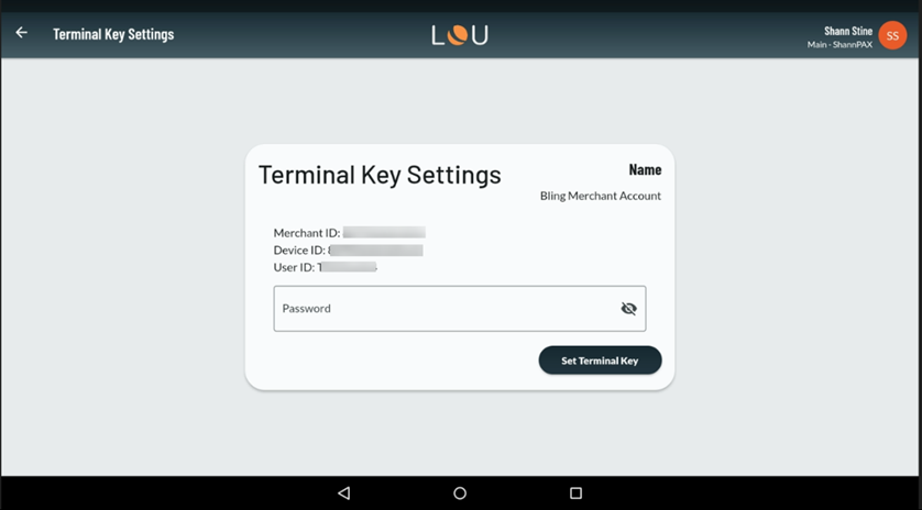 Activate and Manage LOU Retail POS