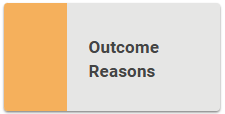 Outcome Reasons